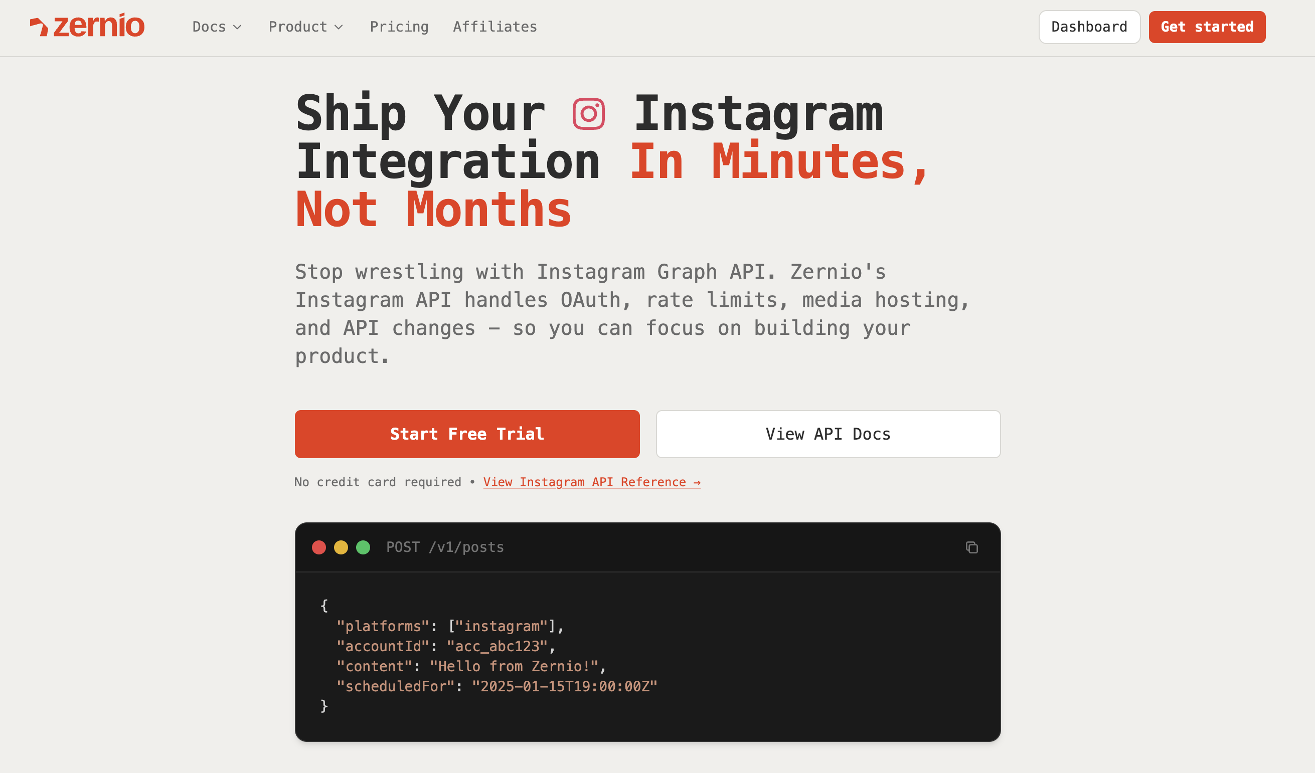 Instagram Posting API in 2026: Graph API or Zernio One-Call